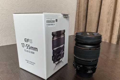 Фотообъектив Canon EF-S 17-55mm f/2.8 IS USM