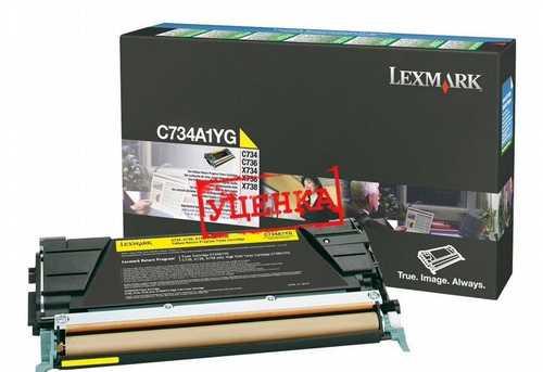 Уцен. Lexmark C734A1YG