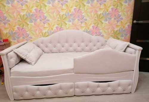 Детская Кроватка диван для девочки