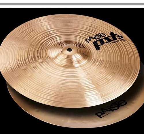 0000683714 New PST 5 Medium Hats Две тарелки 14", Paiste