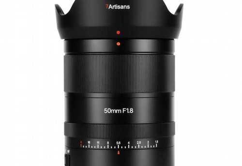 Объектив 7artisans AF 50mm f/1.8 Sony E-Mount Full