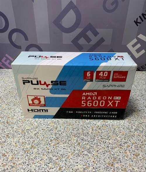 Видеокарта Sapphire pulse RX5600XT 6Gb