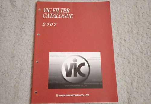 Каталог фильтров для автомобилей Vic
