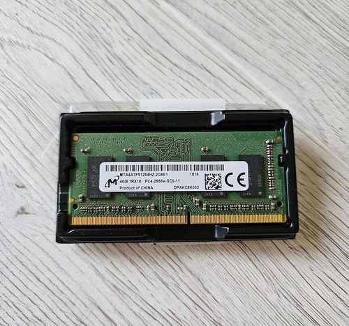 Оперативная память ddr4 4gb micron