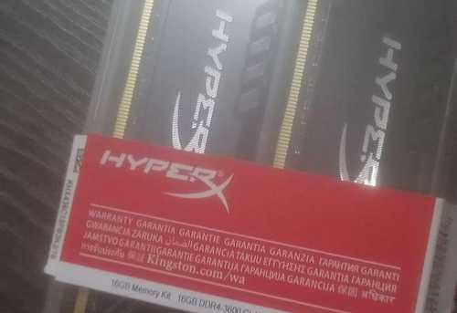 Оперативная память DDR4 16GB 3600 mhz 2x8