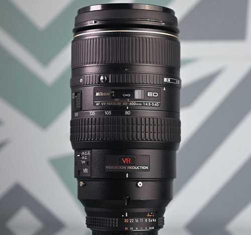 Nikon 80-400mm 4.5-5.6D ED VR