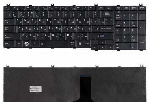 Клавиатура для ноутбука Toshiba C650 C660 L650 L75