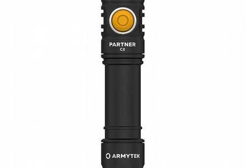 Фонарь Armytek Partner C2 Magnet USB Белый