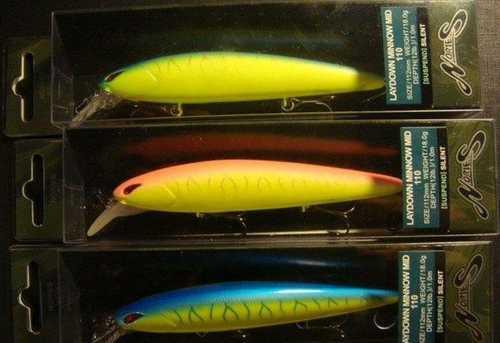 Nories Laydown Minnow MID110SP(silent) -BR-7M,BR-4