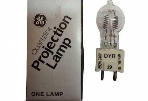 Лампа галогеновая GE DYR 650W 240V и 220V