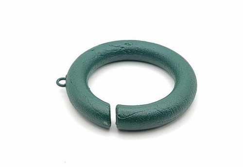 Груз кольцо с литым ушком цв.зеленый 120гр