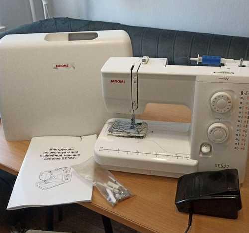 Швейная машина janome SE522