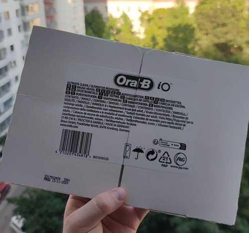 Насадки для зубной щетки Oral B io оригинал