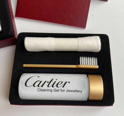 Cartier набор дли чистки ювелирных украшений