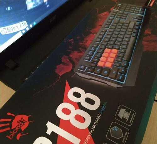 Игровая клавиатура bloody b188