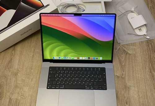 MacBook Pro 16 (2021), 512 ГБ, M1 Pro (10 ядер), RAM 32 ГБ, GPU 16-core