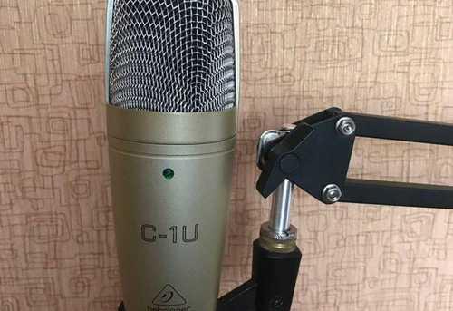 Микрофон студийный behringer c1-u usb(юсб)