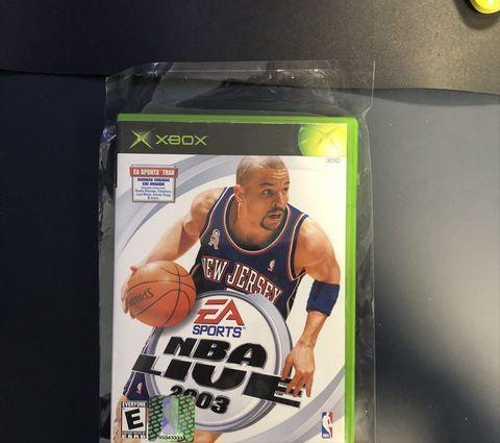 NBA Live 2003 xbox original