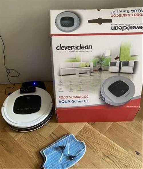 Робот-пылесос Clever clean aqua series 3