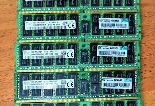 16GB DDR4 ECC hynix 2133 HP