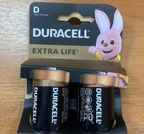 Батарейки duracell D