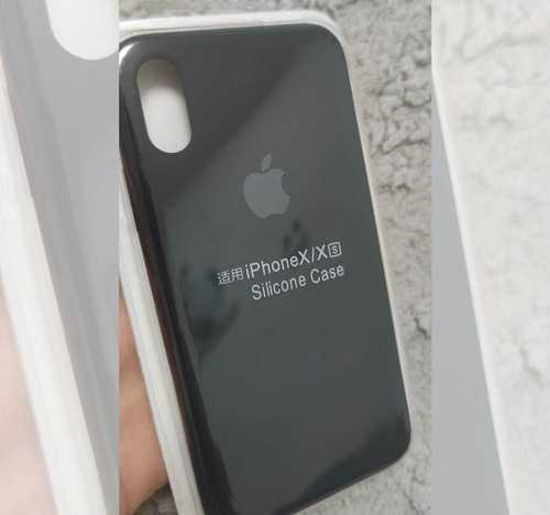 Чехол Silicone case для iPhone X / XS