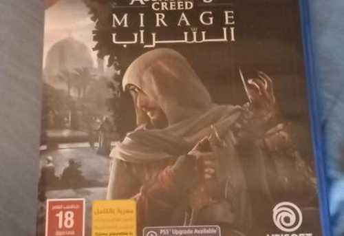 Assassins creed mirage PS4-PS5. Диск