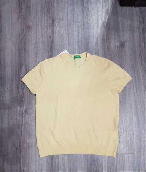 Benetton джемпер шерсть кашемир р. XL