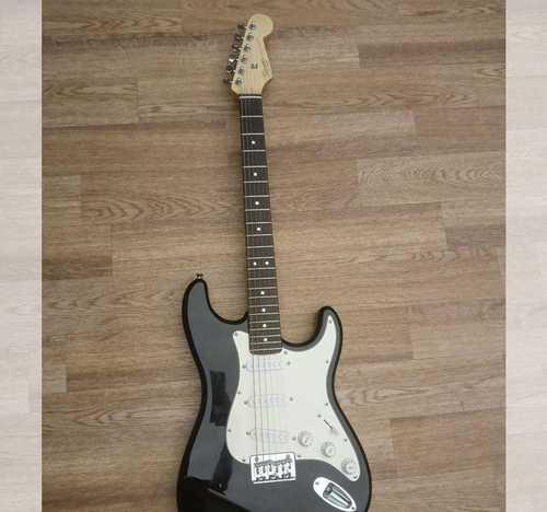 Электрогитара fender squier stratocaster с комбико