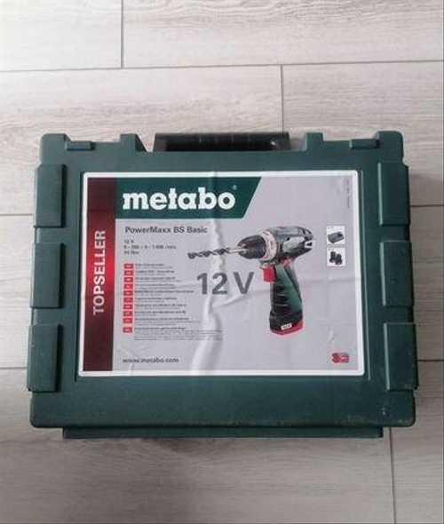 Кейс шуруповерта metabo bs