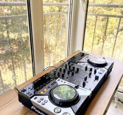 Pioneer cdj 400 djm 400 комплект