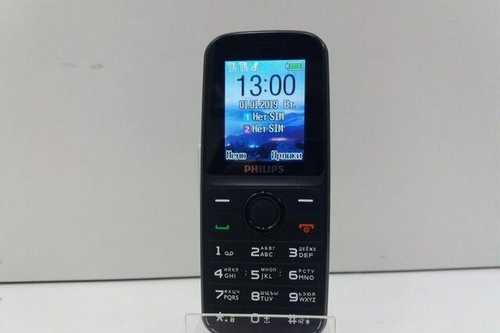 Телефон кнопочный Philips Xenium E109