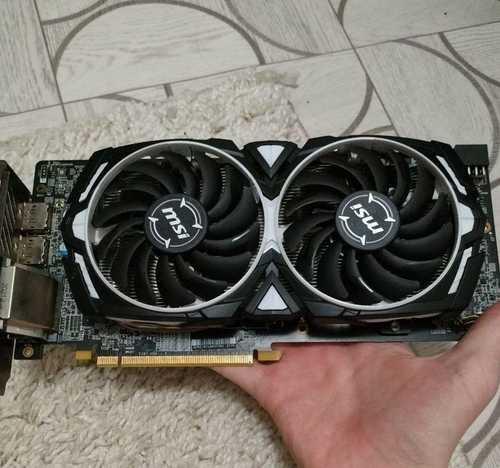 Видеокарта Radeon rx580 8gb armor OC