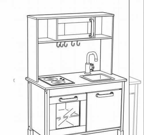 Кухня детская IKEA Duktig