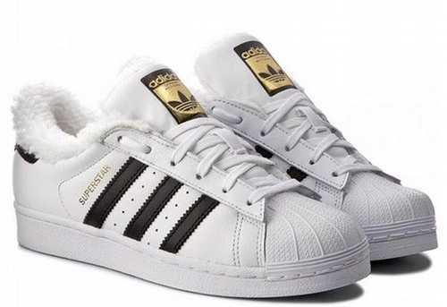 Тёплые Adidas Superstar оригинал