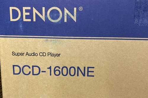 CD-проигрыватель Denon DCD-1600NE (черный)