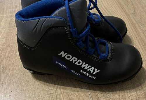 Ботинки лыжные детские, nordway р.35 (34)