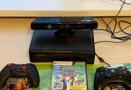 Xbox 360 + kinest, игры