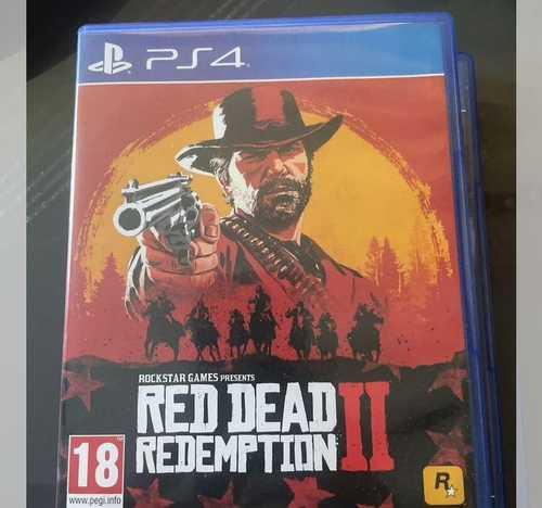 Red dead redemption 2 ps4 диск