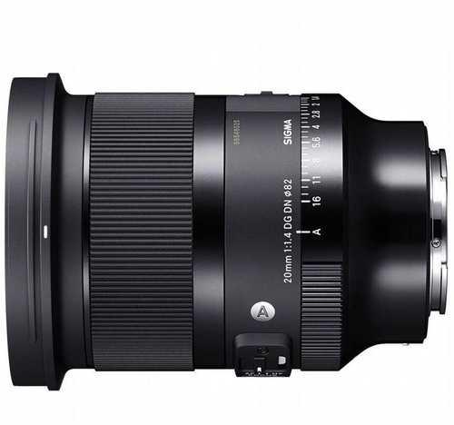 Sigma 20mm f/1.4 DG DN Art Sony FE новый