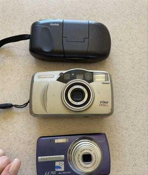 Плёночный фотоаппарат sumsung и Kodak