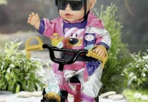 Велосипед розовый для кукол Baby Born