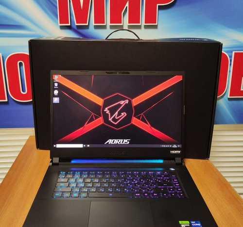 Новый Gigabyte Aorus, i7 13gen 16 ядер, RTX 4060 8