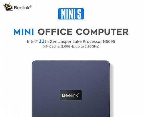 Пк Beelink Mini S Win11 Intel N5095 DDR4 8Gb/128Gb