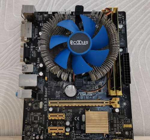 I5 4590/ h81 Asus/ ddr3 16 gb