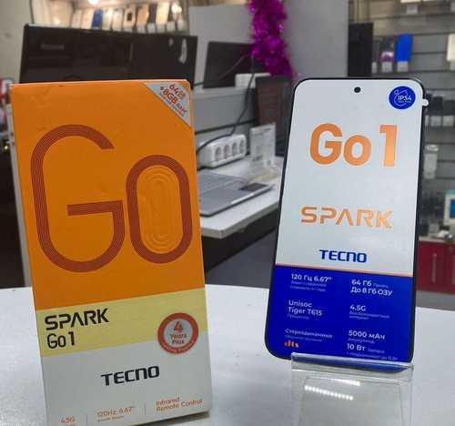 TECNO Spark Go 1, 3/64 ГБ