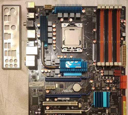 Материнская плата asus P6T SE / LGA1366 + Core i7