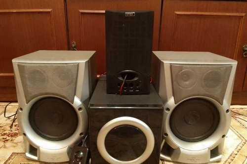 Акустическая система jvc speaker system sp-mxj77