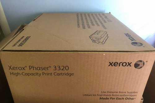 Картриджи 106R02306 оригинал для xerox 3320