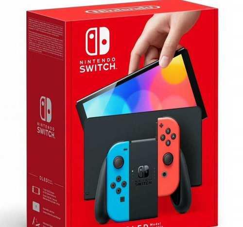 Nintendo Switch oled 64 512 gb, прошитая